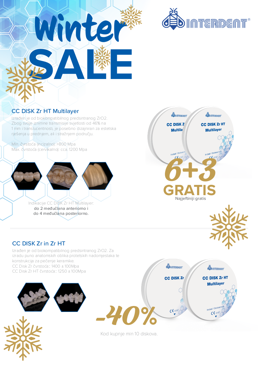 Interdent CC DISK - WINTER SALE % - Gema d.o.o. | stomatološka oprema
